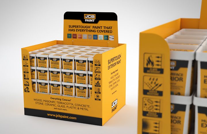 JCB Paint® – One Tough New Paint. Everything Covered™ - Factor 3